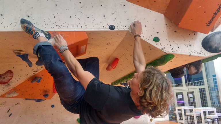 Heel Hook zur Hand - GRUNDKURS BOULDERN